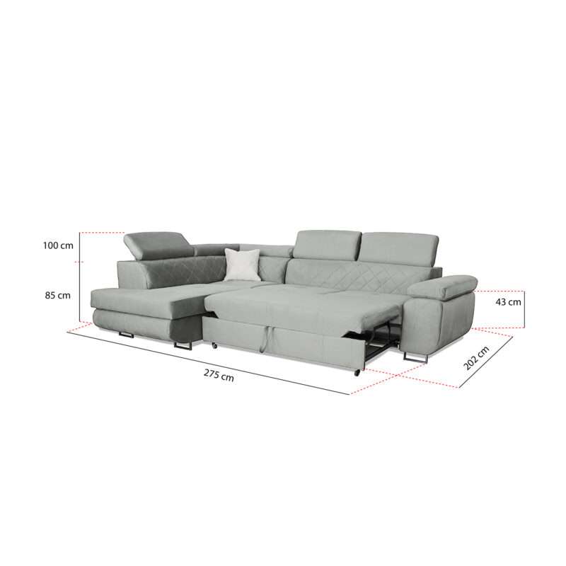 LAGUNA CORNER SOFA - Sliding Wardrobes 4 u