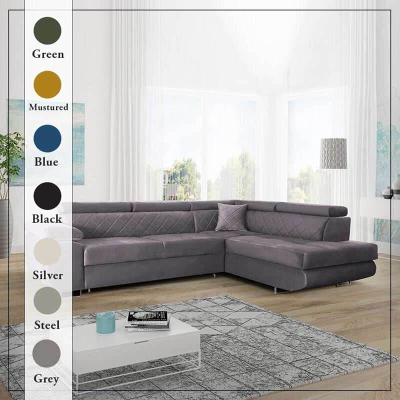 LAGUNA CORNER SOFA - Sliding Wardrobes 4 u