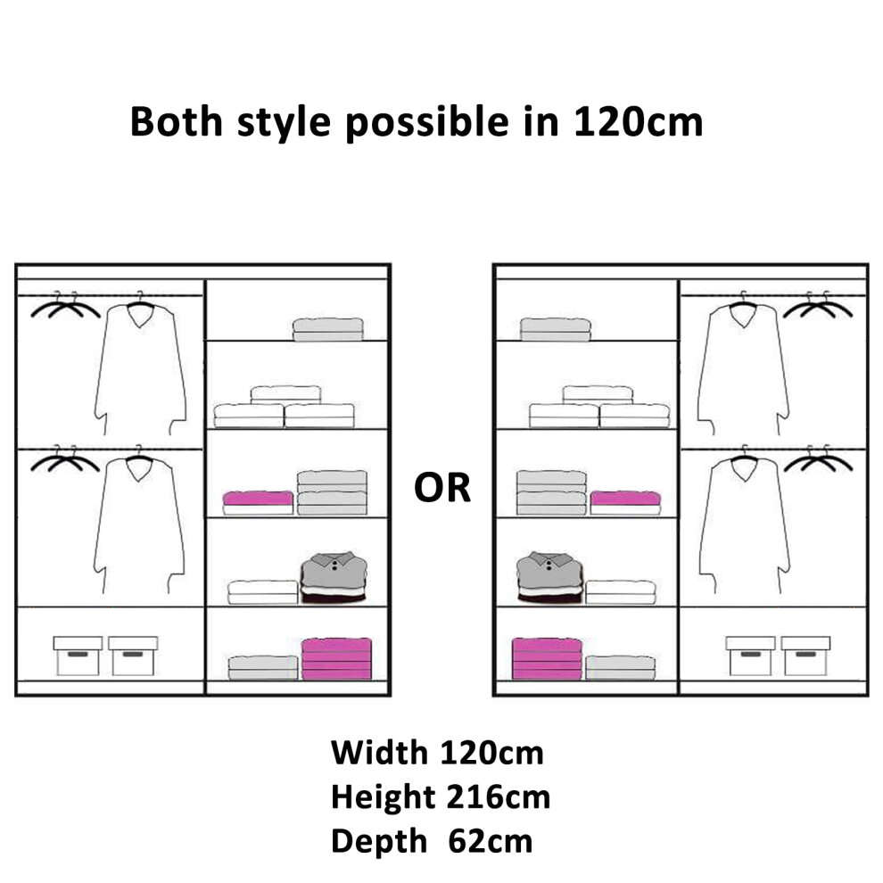Houston Wenge Wardrobe – Sliding Wardrobes 4 u