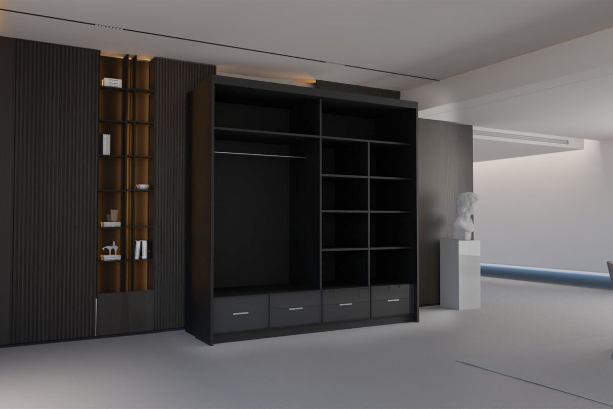 New Sycylia Wardrobe - Sliding Wardrobes 4 u