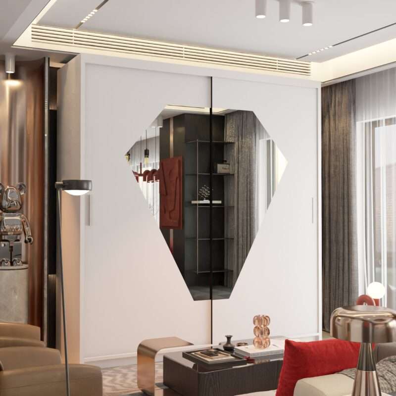 Diamond Sliding Wardrobe - Sliding Wardrobes 4 u